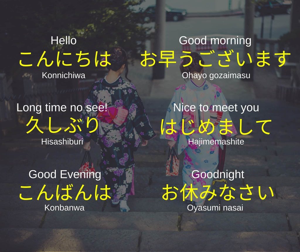 50+ Basic Japanese Phrases